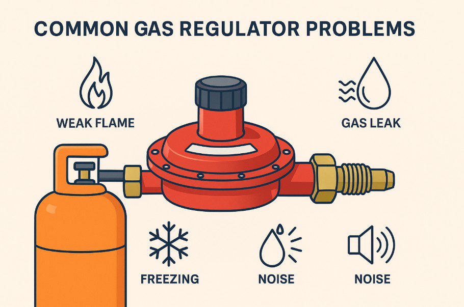 Common Gas Regulator Problems and How to Fix Them | Comet Integrated